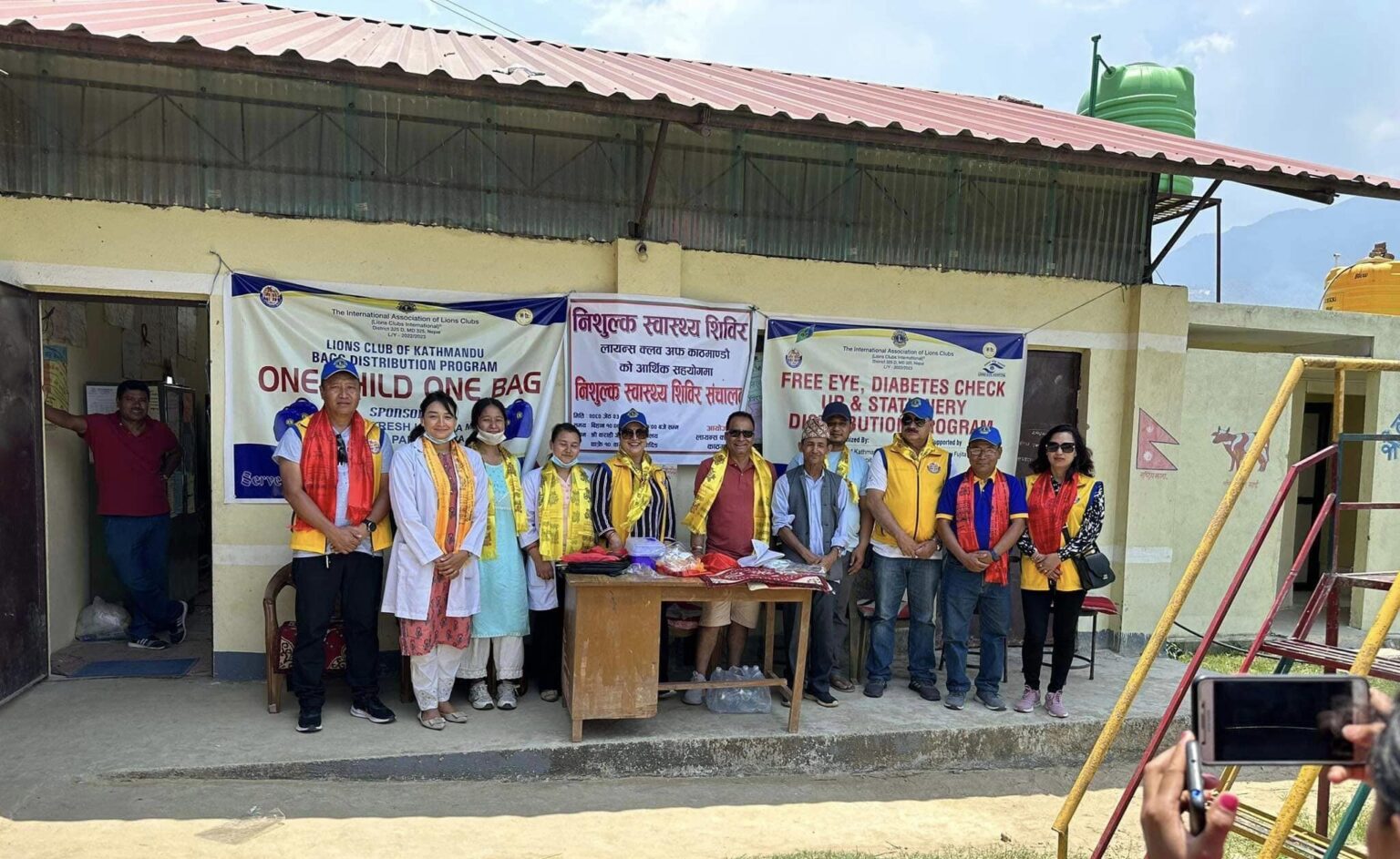 Free Eye, Diabetes check up and Bags & Stationary Distribution Program ...