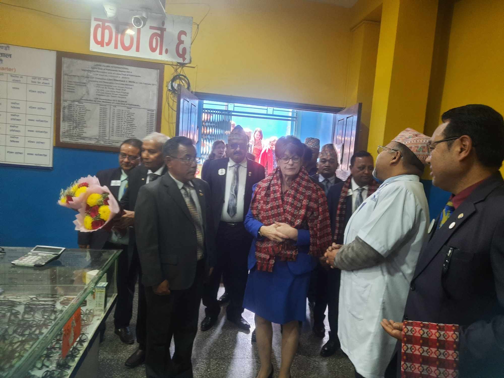 Welcoming Lions Clubs International President Dr. Patti Hill at our ...